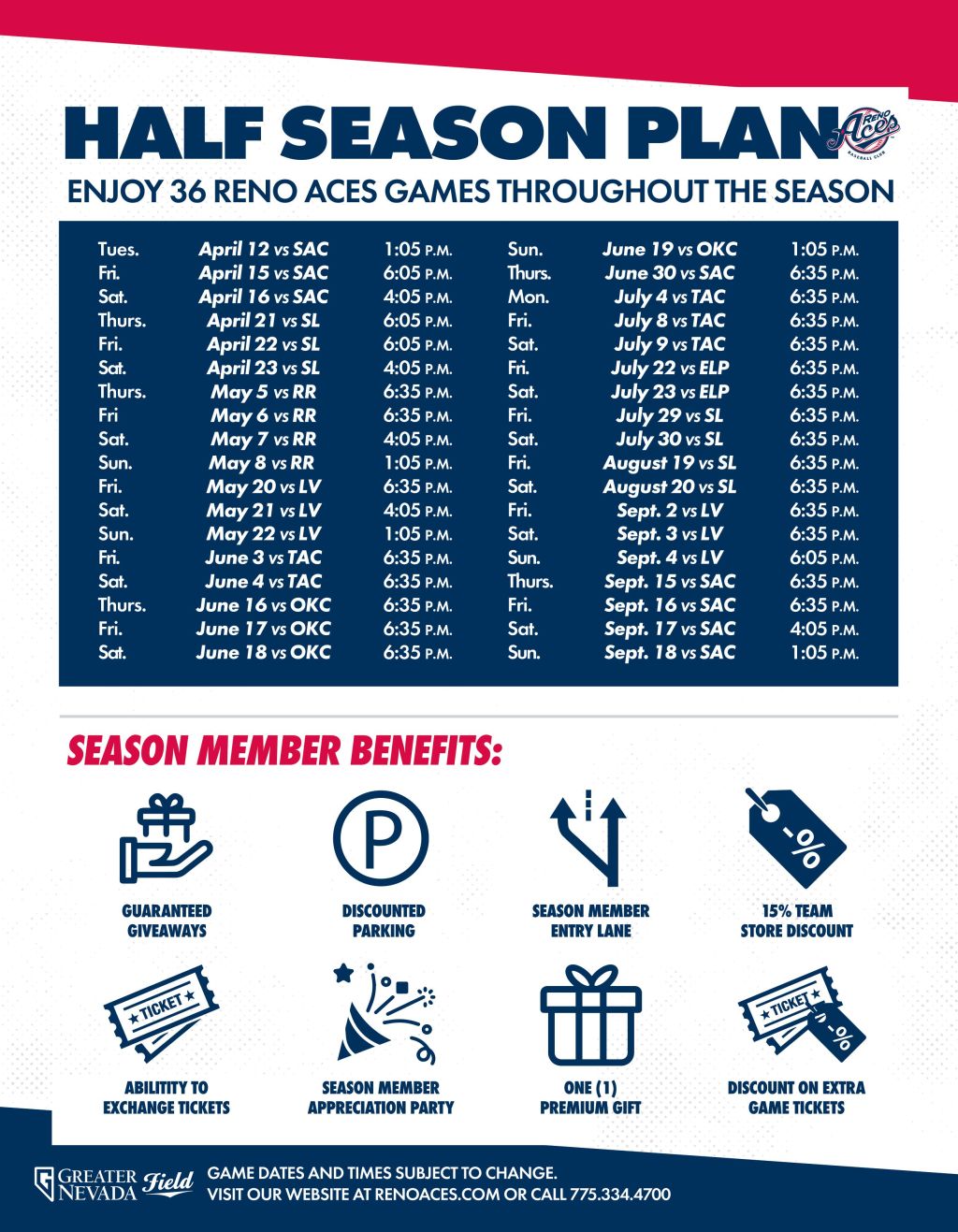 Aces Half Season Member | Aces