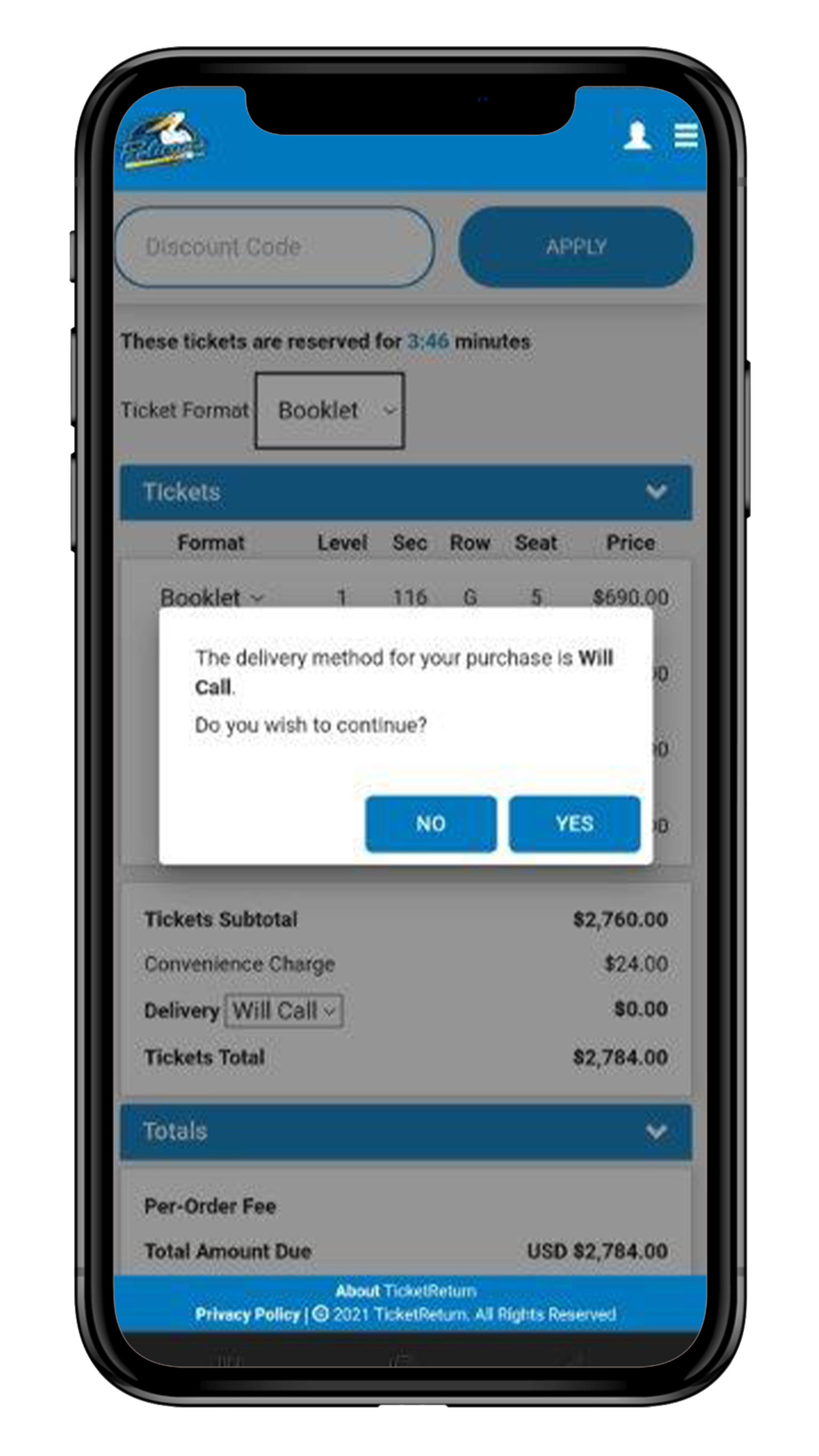 Digital Ticket Guide | Pelicans