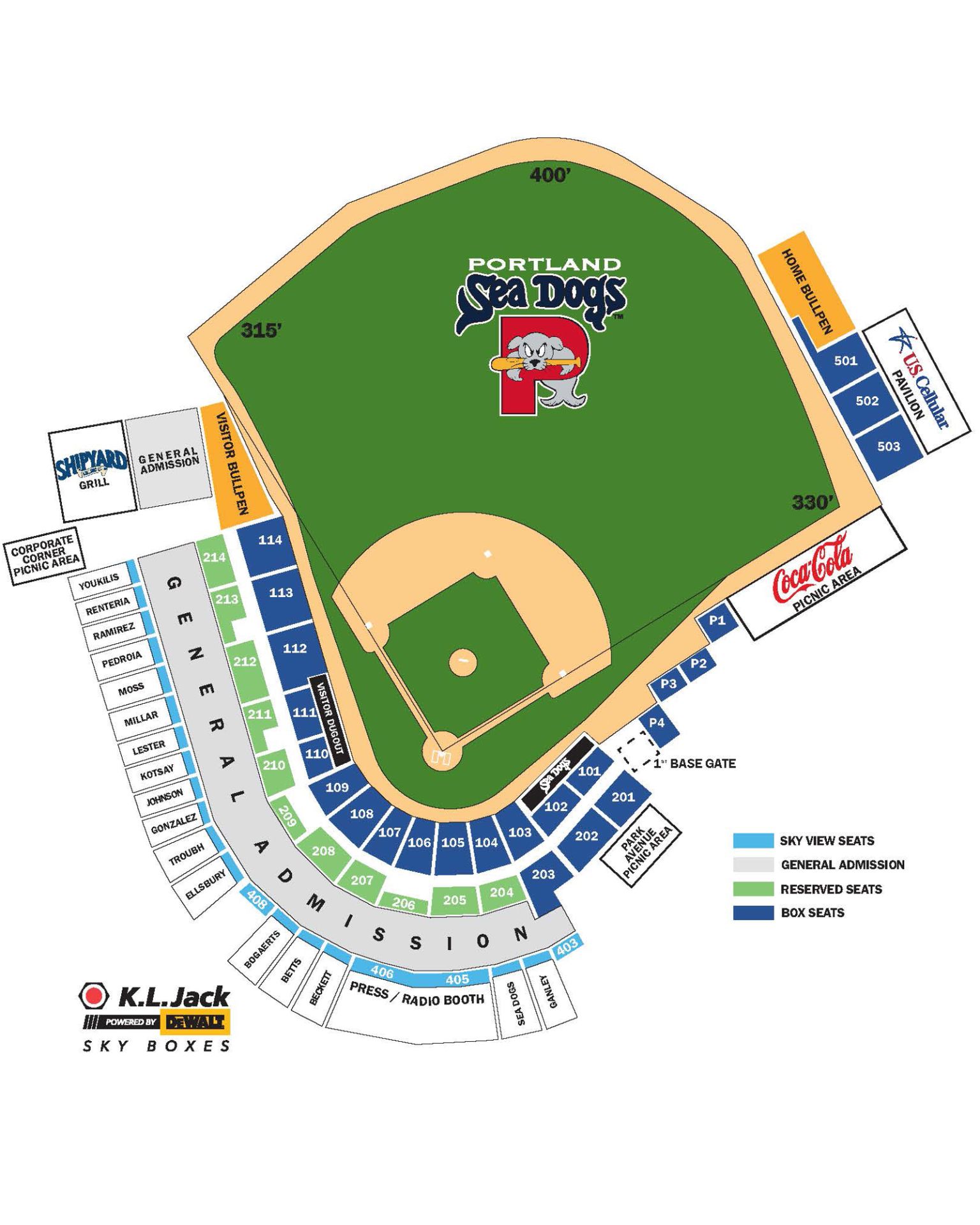 Ticket Information | Sea Dogs