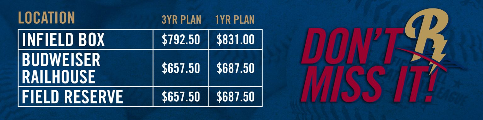 Full Season Packages | RailRiders