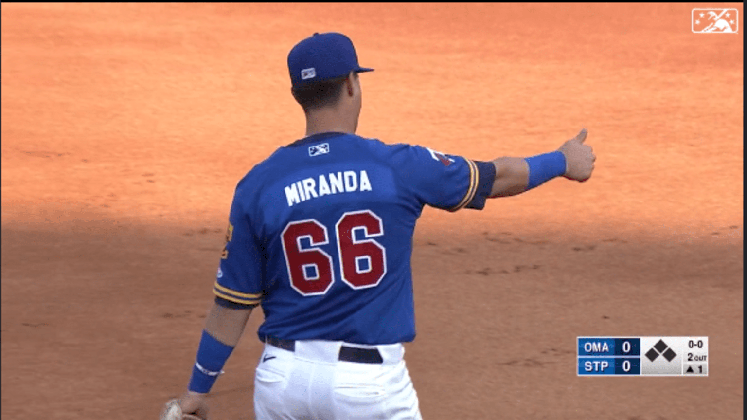 Miranda dazzles at third base | 07/01/2021 | Arizona Complex League