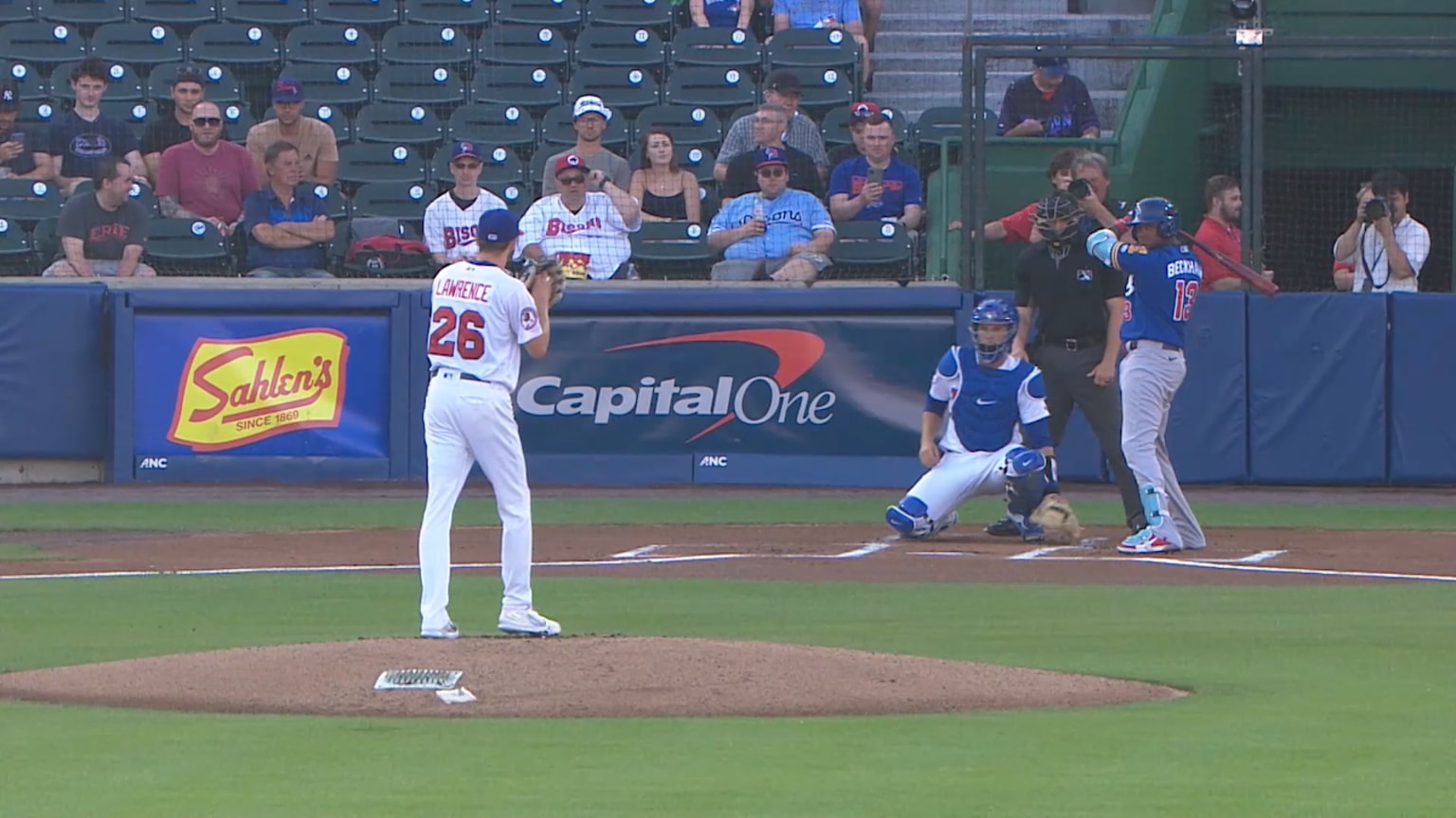 Lawrence Career High Strike outs | 06/23/2022 | Bisons