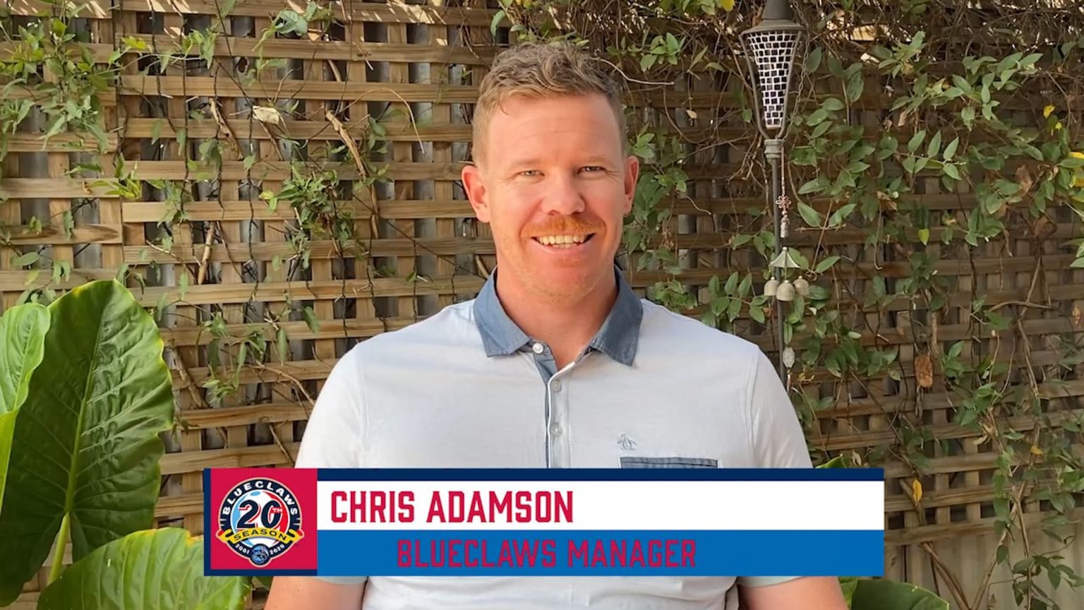Message From Chris Adamson | 03/30/2020 | BlueClaws