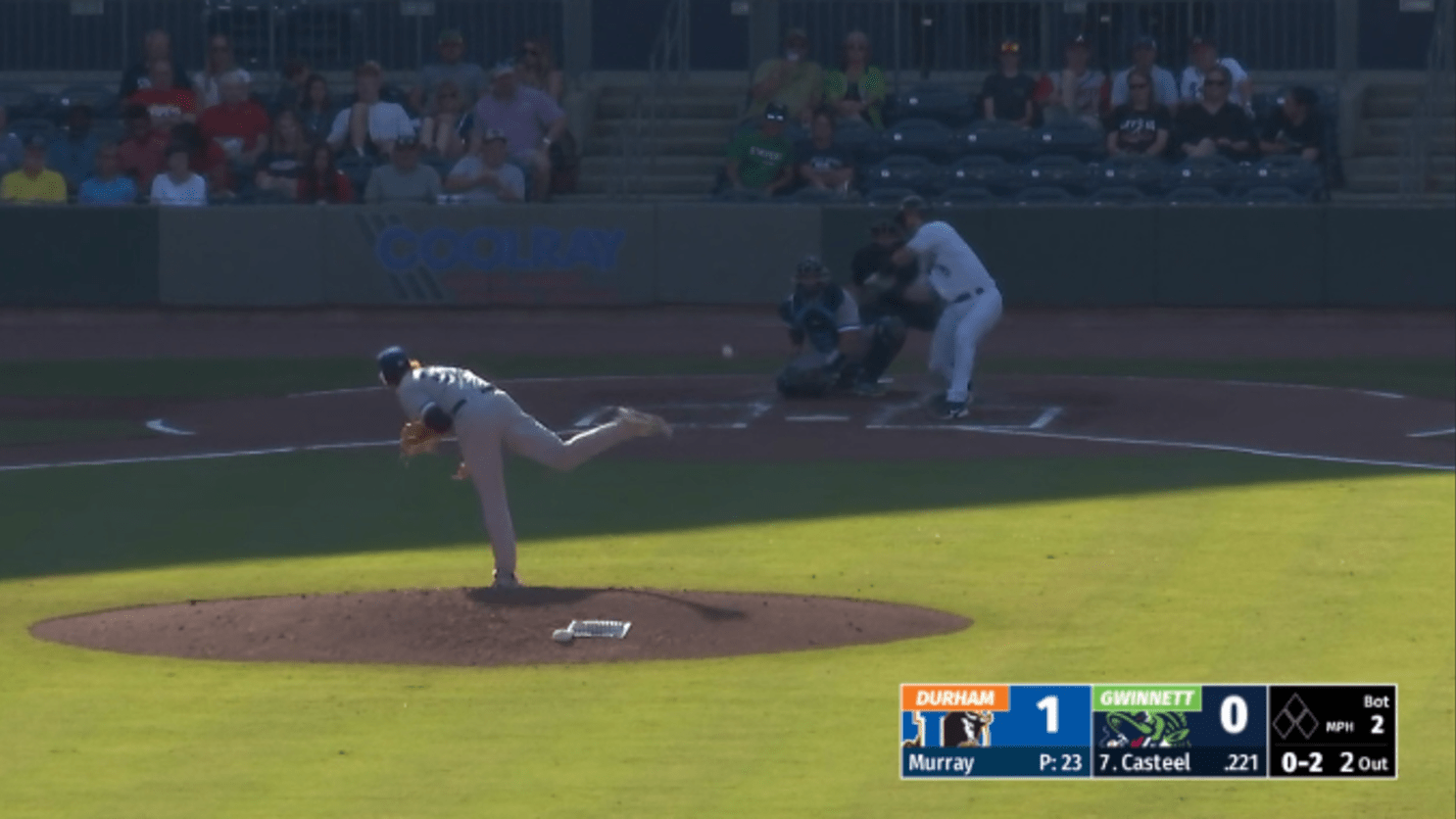 Murray tosses immaculate inning | 07/16/2022 | Wind Surge