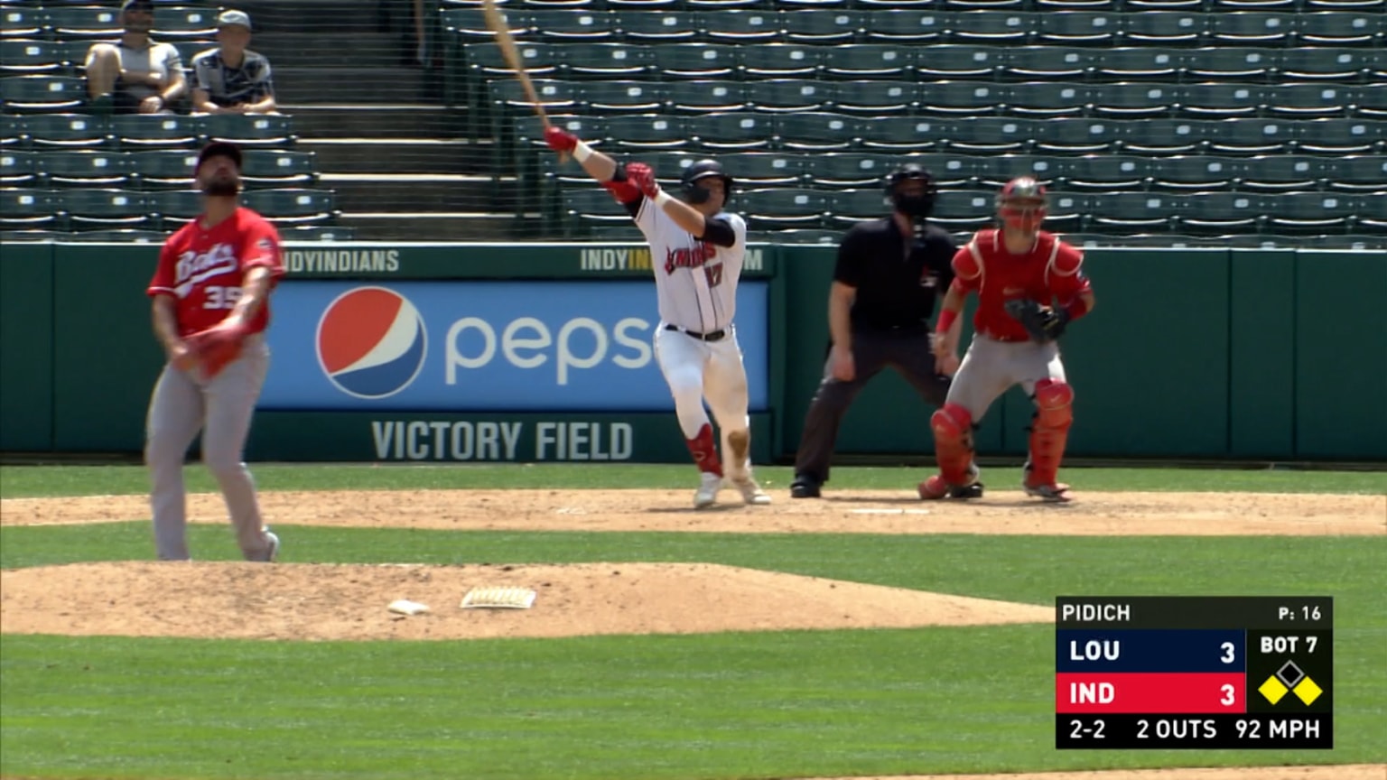 Mason Martin ground-rule double | 08/03/2022 | Indians
