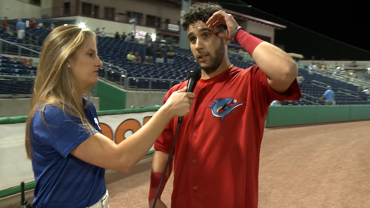 De Freitas Walk-Off Interview | 04/20/2022 | Threshers