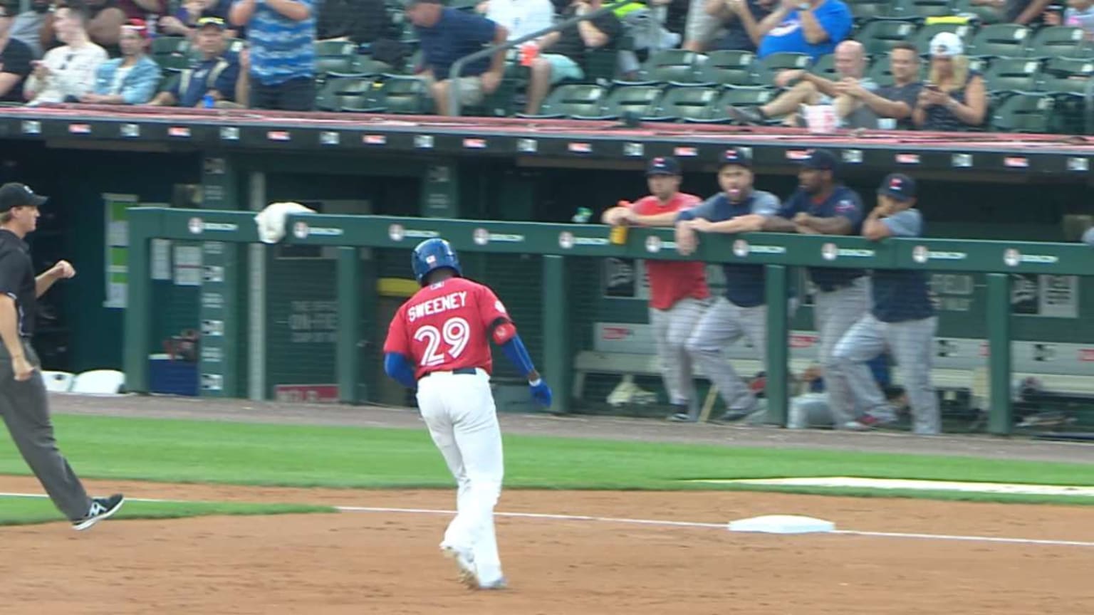Darnell Sweeney HR | 08/25/2018 | MiLB.com