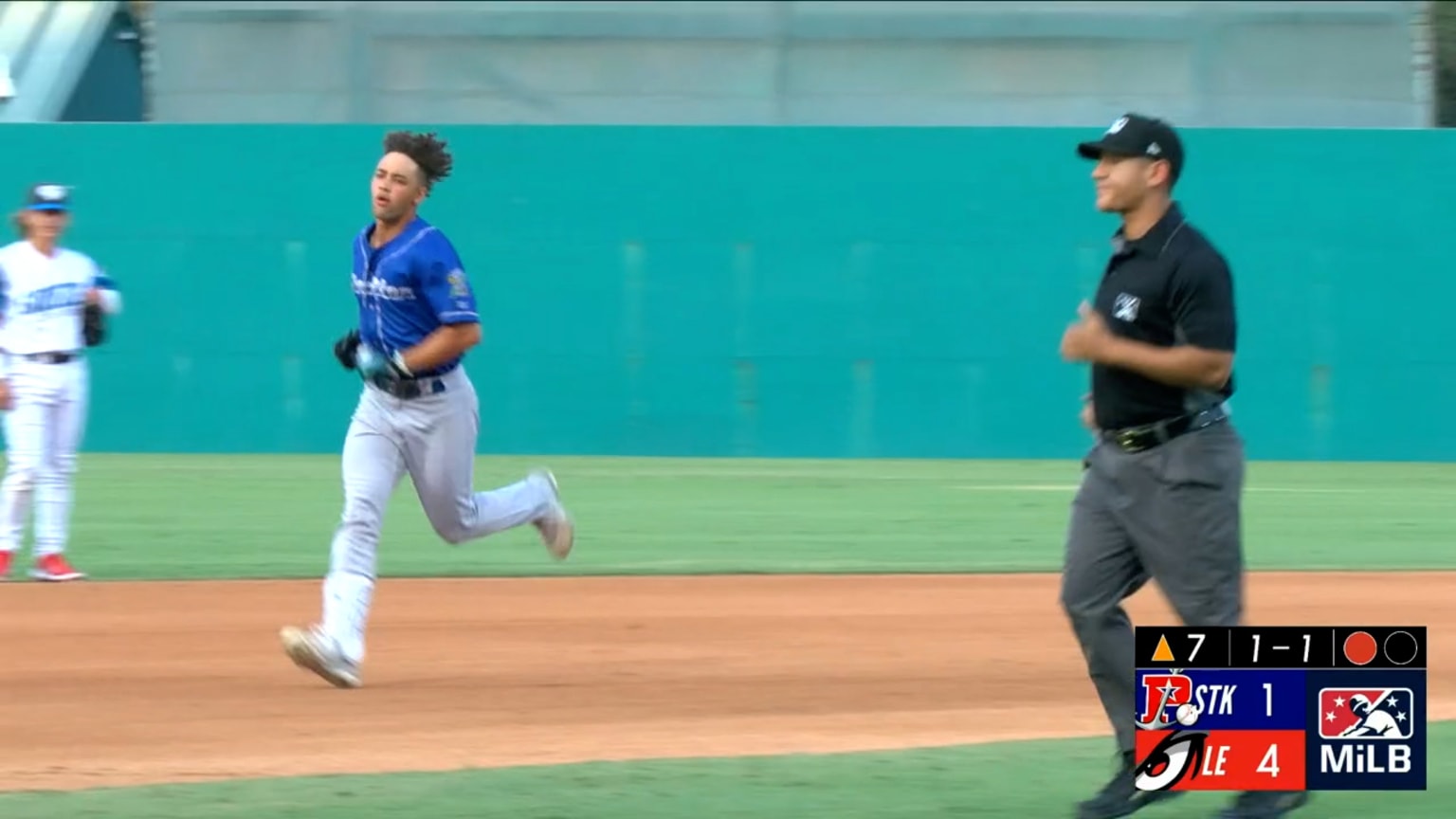 Schofield-Sam's solo home run | 07/28/2022 | Mexican League