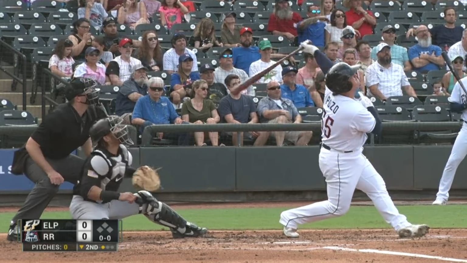 Round Rock's Pozo goes deep twice | 06/07/2021 | Arizona Complex League