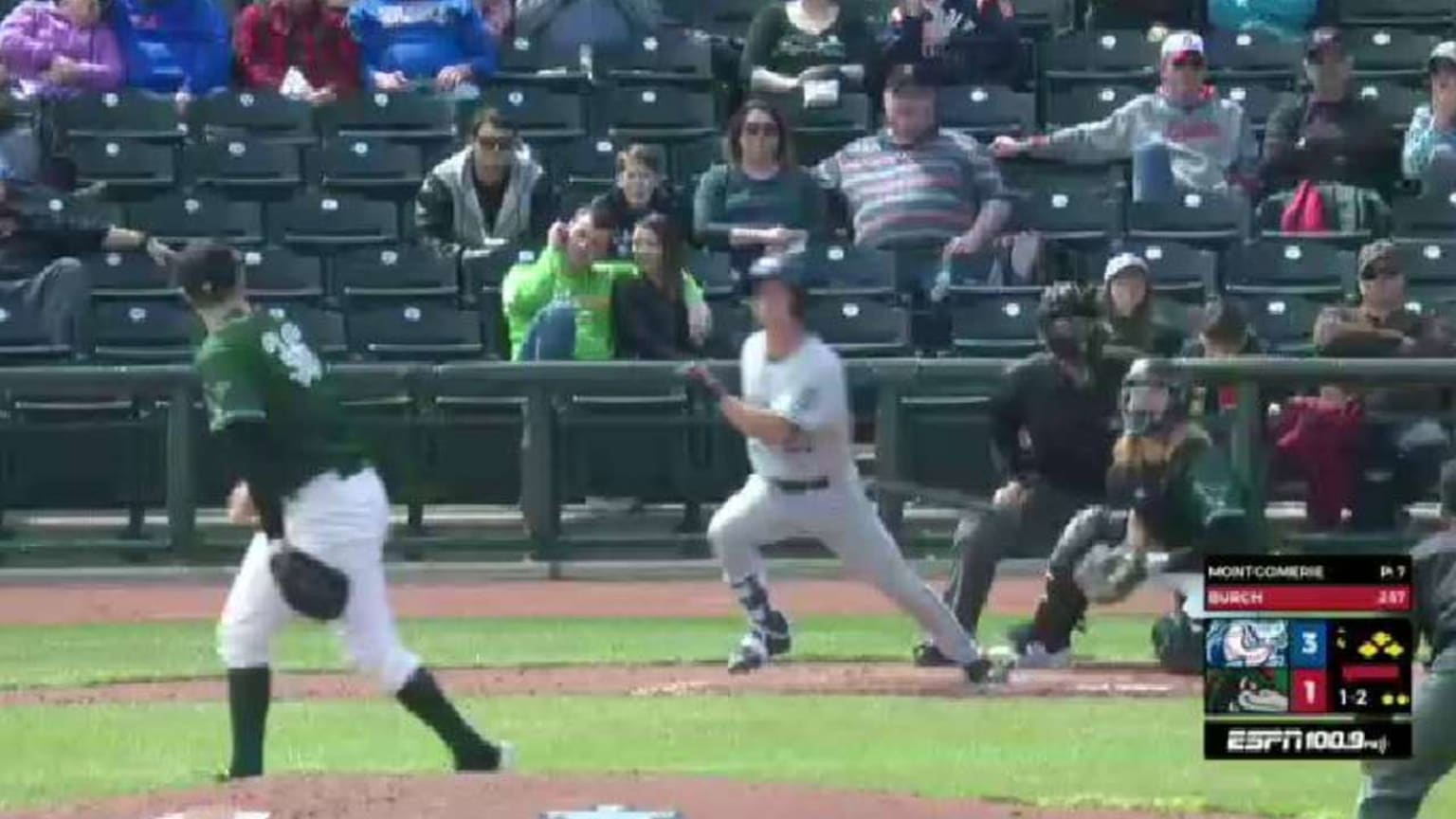 Burch brings in three | 04/22/2018 | MiLB.com