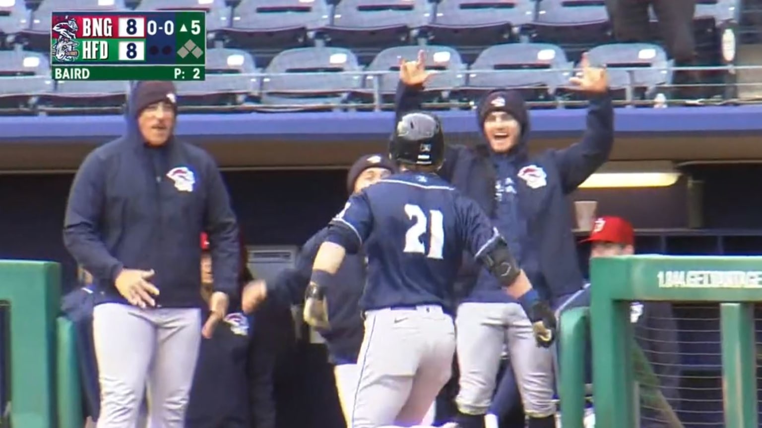 Ponies' Winaker hits a grand slam | 04/12/2022 | MiLB.com