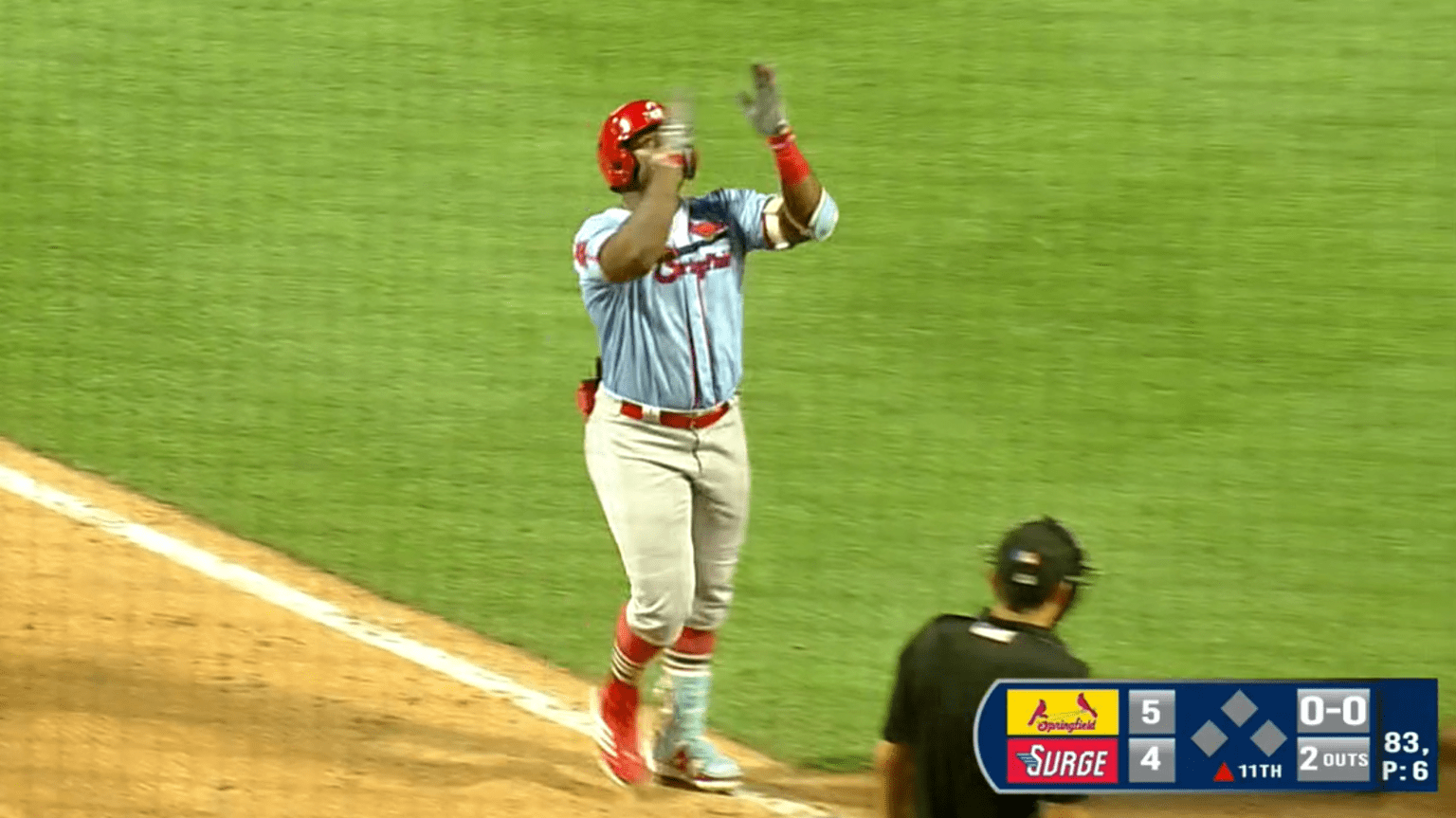 Moisés Gómez crushes 17th homer | 05/19/2022 | Wind Surge