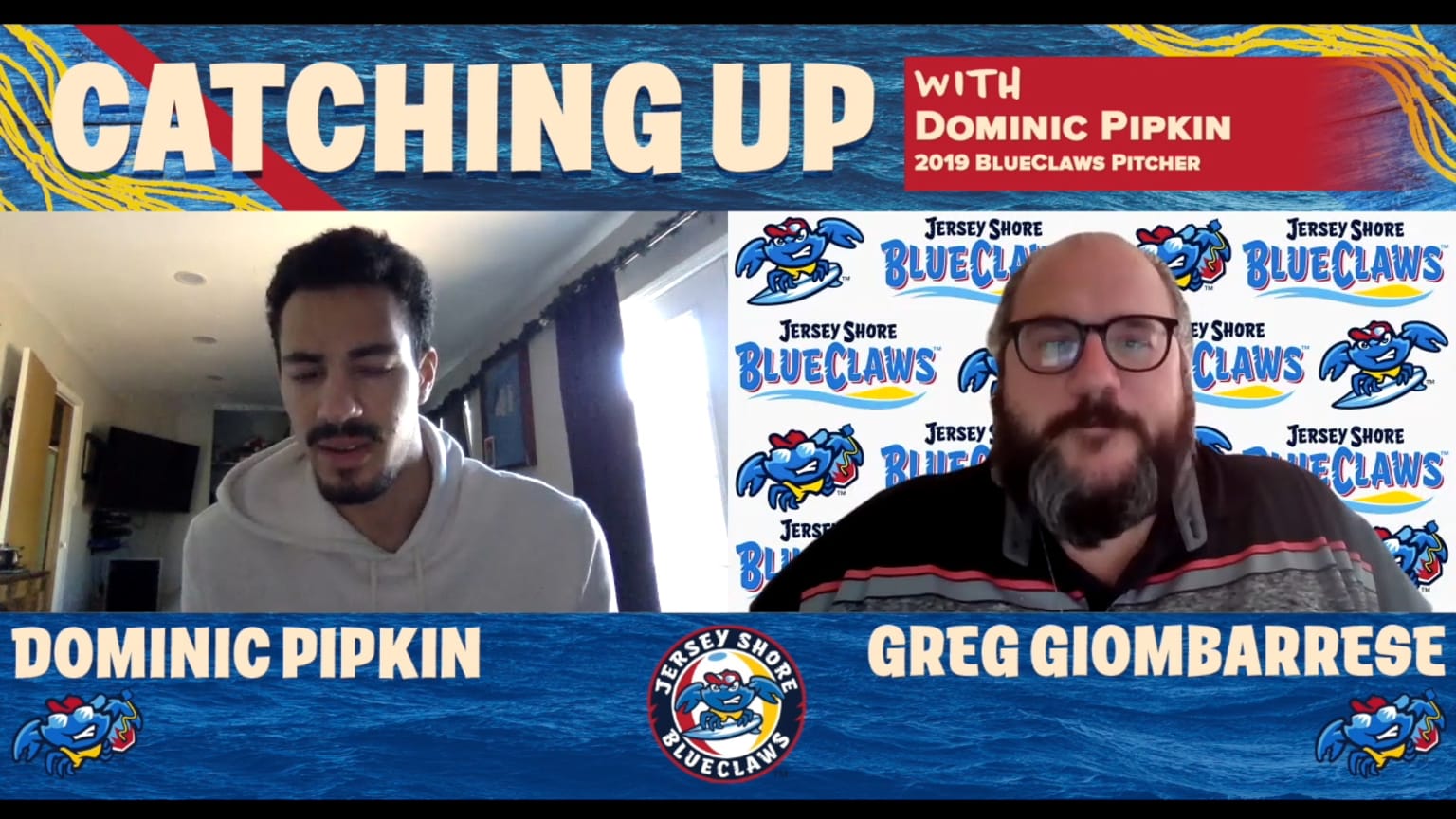 Catching Up - Dominic Pipkin | 12/21/2020 | BlueClaws