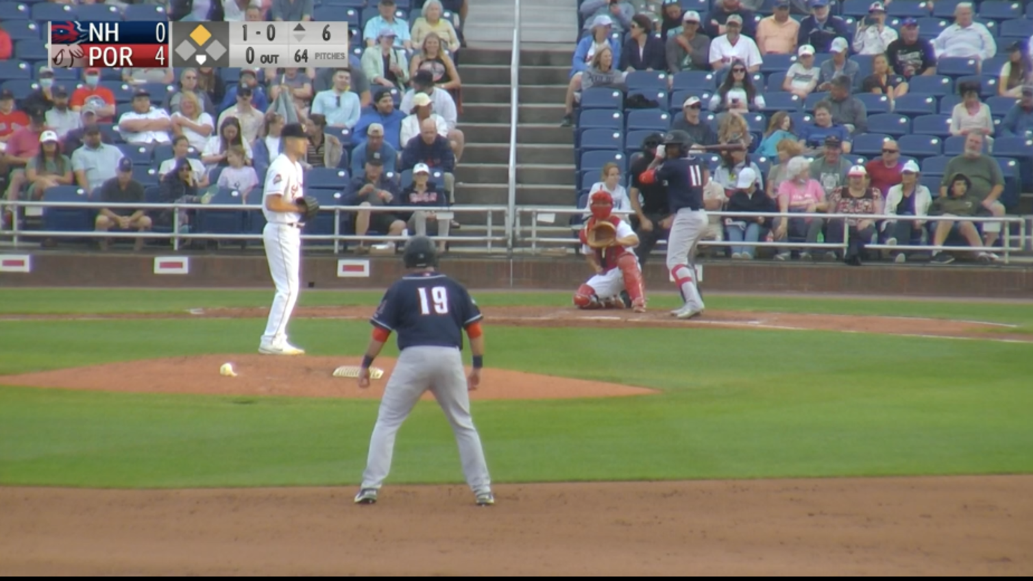 Martinez clubs 17th homer | 06/30/2022 | Trash Pandas