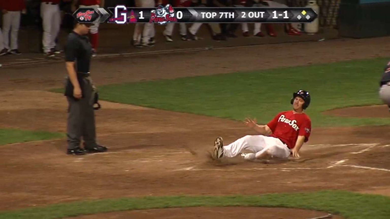 Dan Butler ties the game | 04/30/2017 | MiLB.com