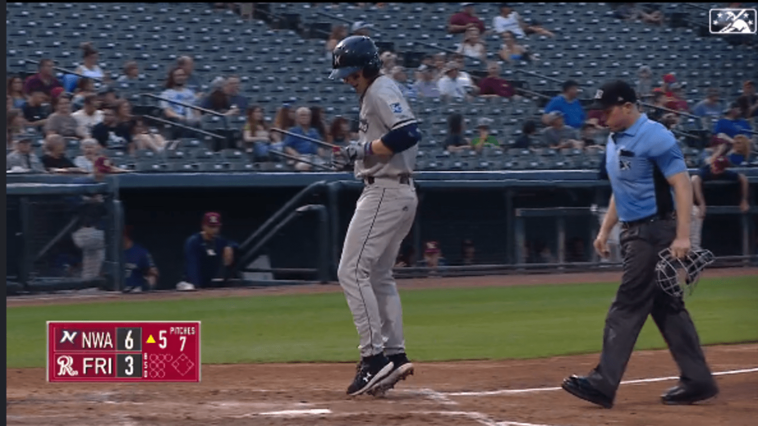 Witt loses HR after missing home | 06/09/2021 | Arizona Complex League