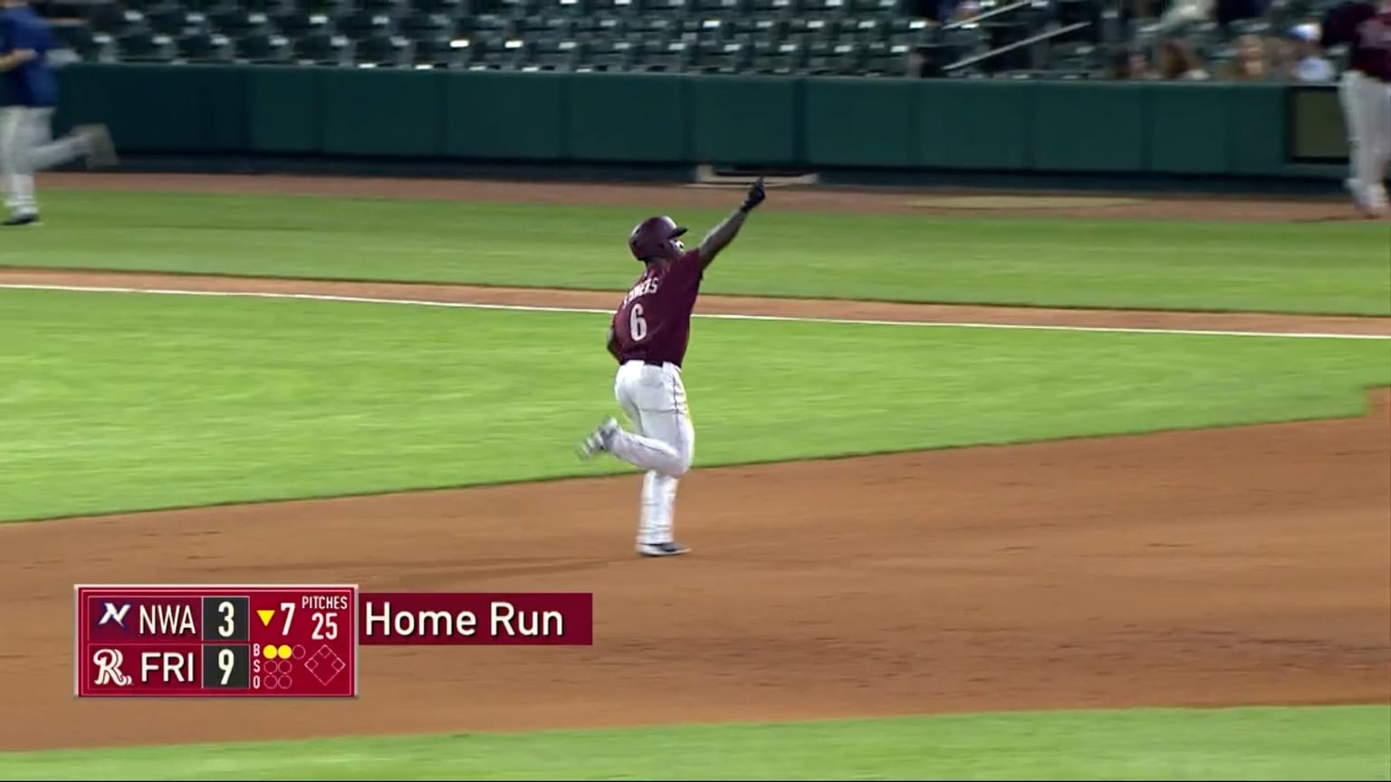Josh Stowers hits a home run | 06/11/2021 | MiLB.com