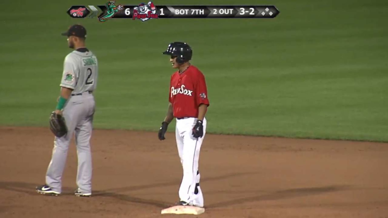 Tzu-Wei Lin doubles to the left | 07/21/2017 | MiLB.com