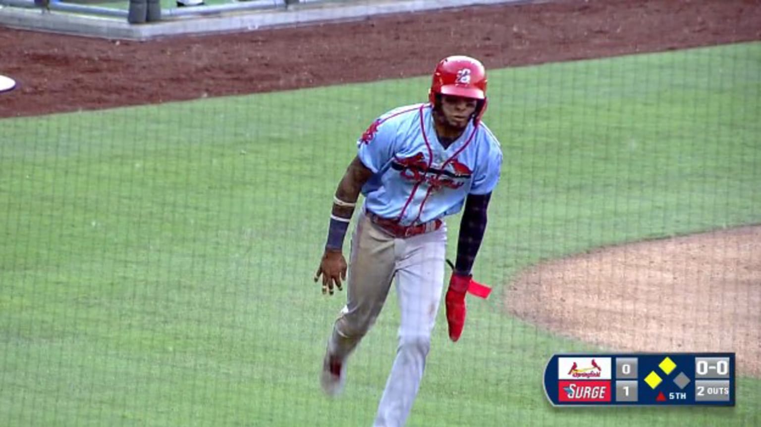 Delvin Perez steals home | 06/19/2021 | MiLB.com