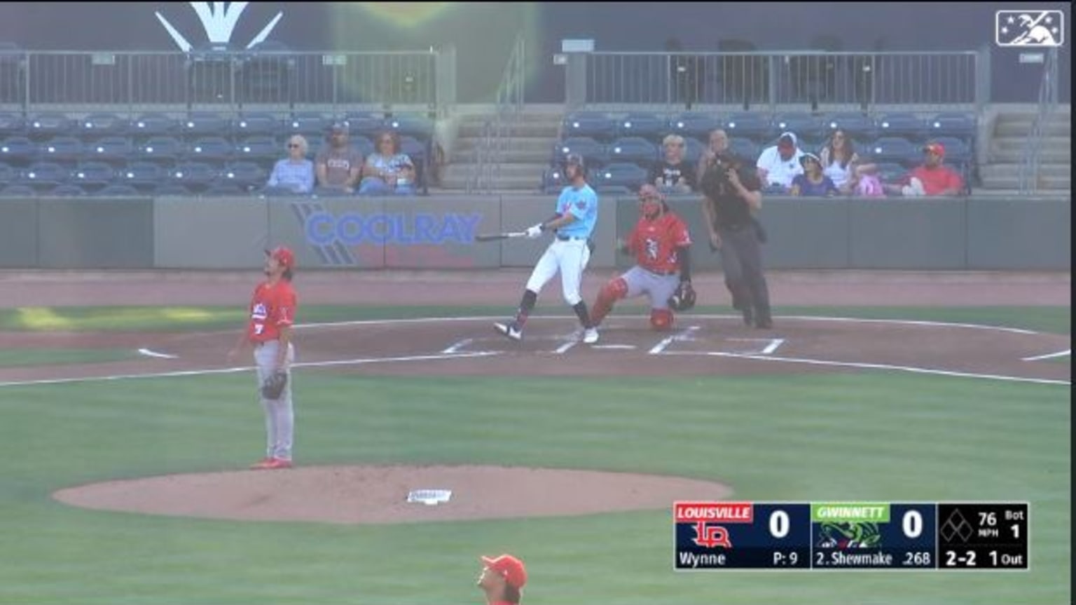 Shewmake slugs a mammoth homer | 06/01/2022 | Stripers