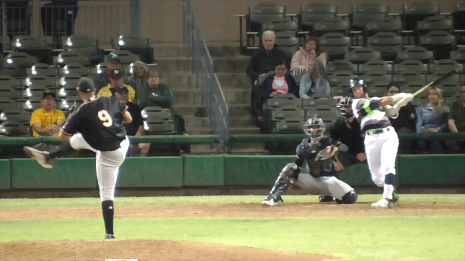 Nick Brueser's first career home | 09/16/2021 | Ports