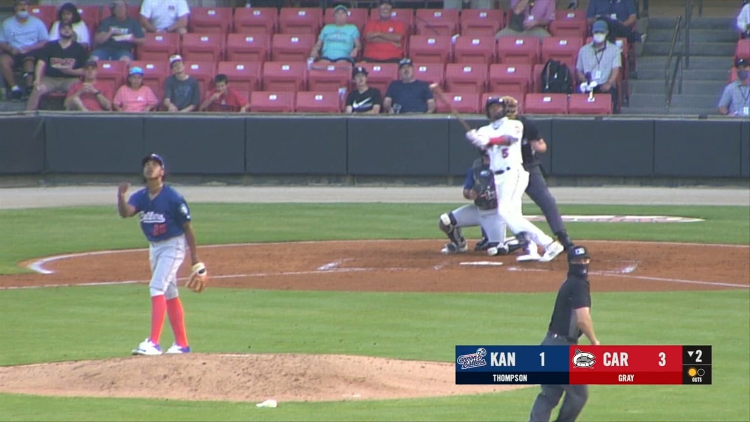 Joe Gray Jr. Grand Slam | 05/26/2021 | Mudcats
