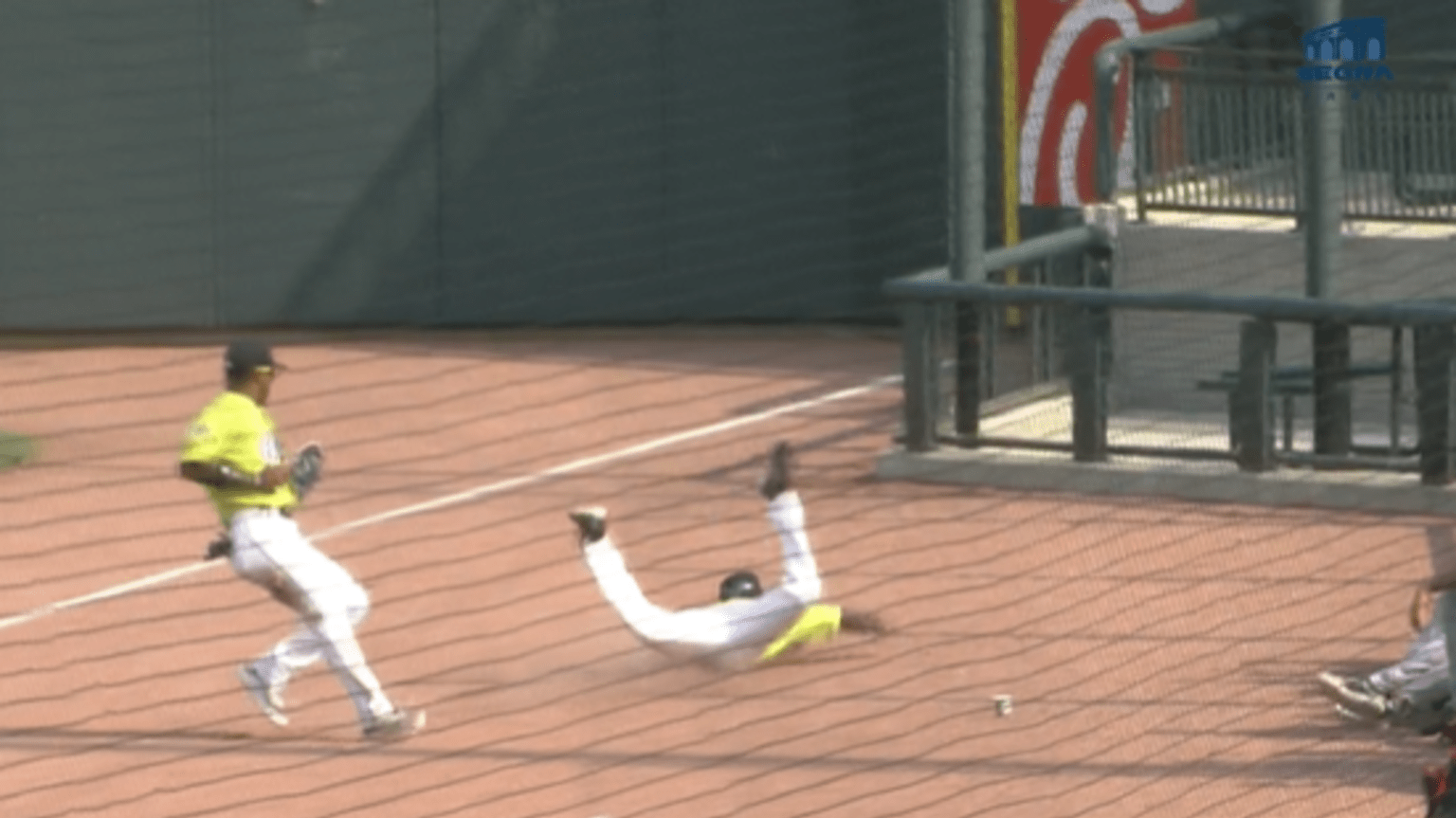 Tolbert makes tumbling catch | 07/24/2021 | MiLB.com