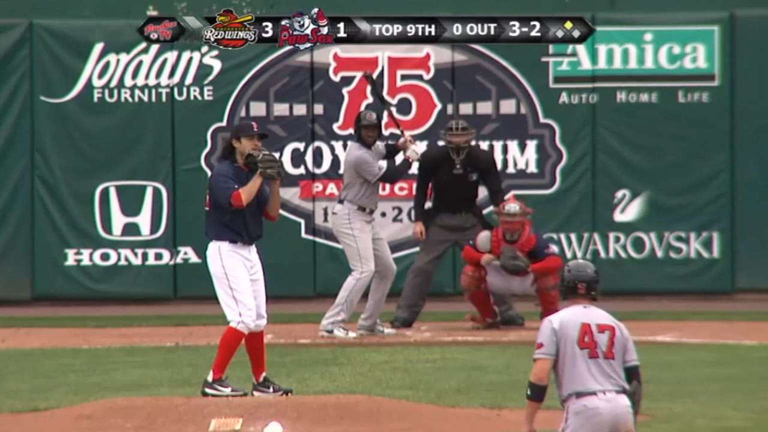 Noe Ramirez strikes out Goodrum | 05/14/2017 | MiLB.com