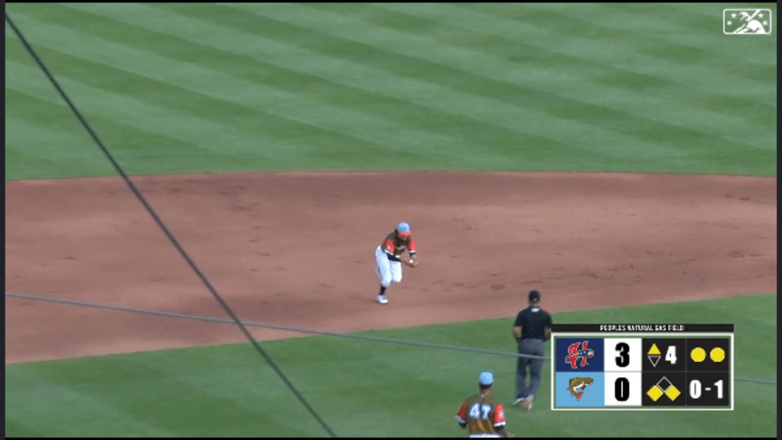 Bissonette makes tough play | 06/26/2021 | Florida Complex League