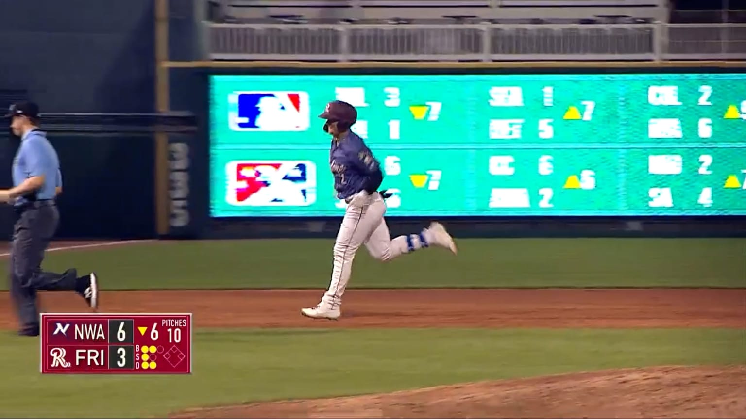 Steele Walker homers to RF | 06/09/2021 | Florida Complex League