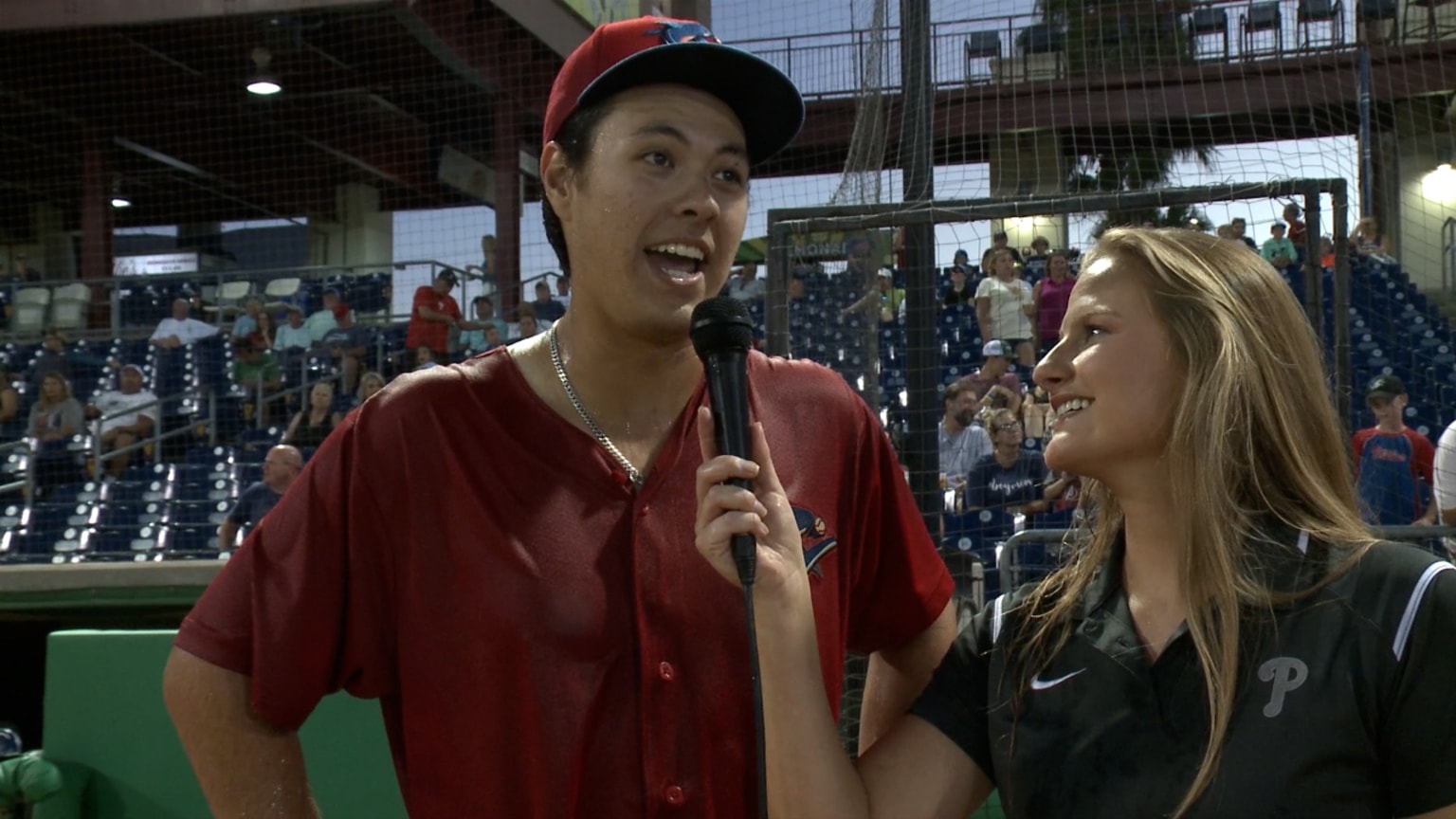 Micah Yonamine talks walk-off HR | 06/05/2022 | Threshers