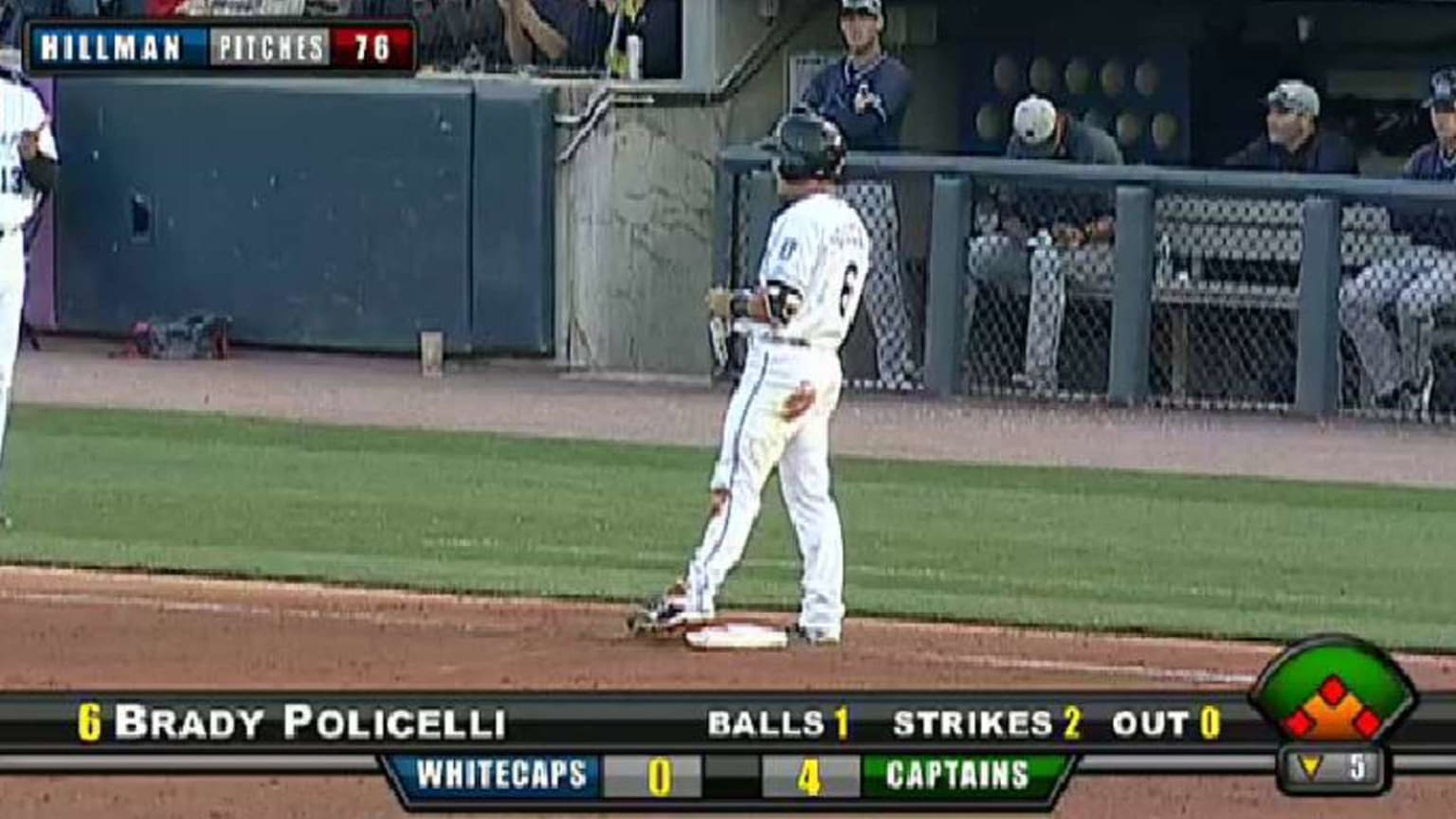 Policelli lines three-run triple | 07/28/2018 | MiLB.com