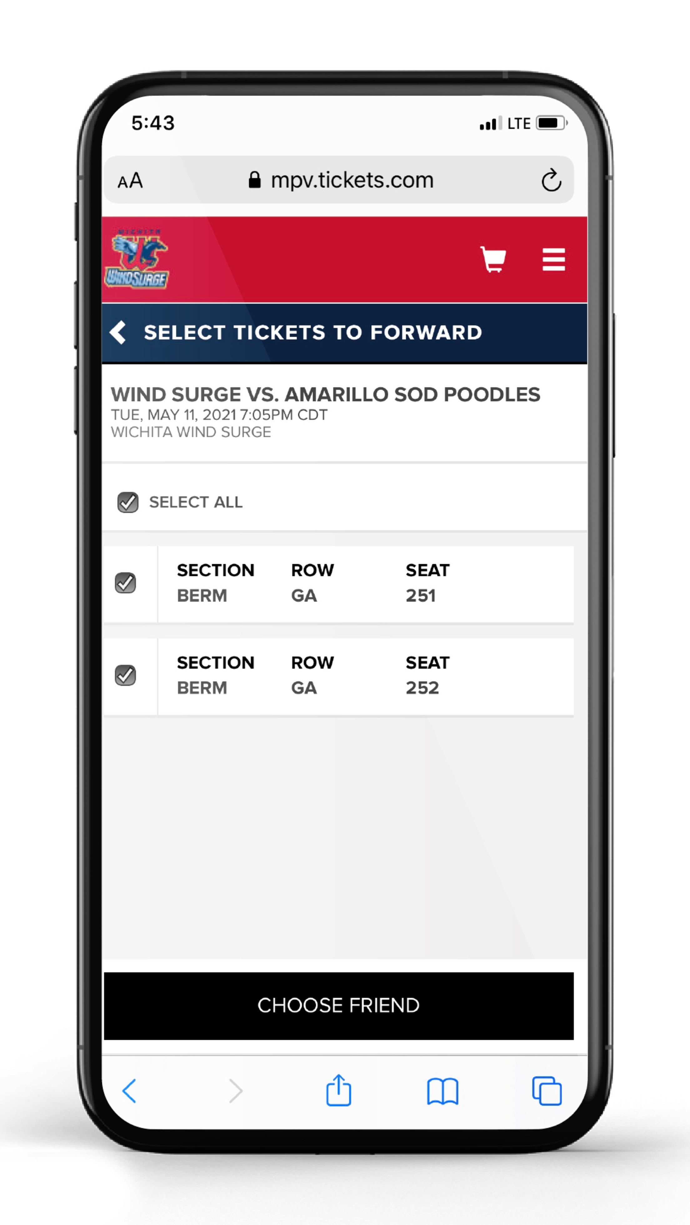 Digital Ticketing | Wind Surge
