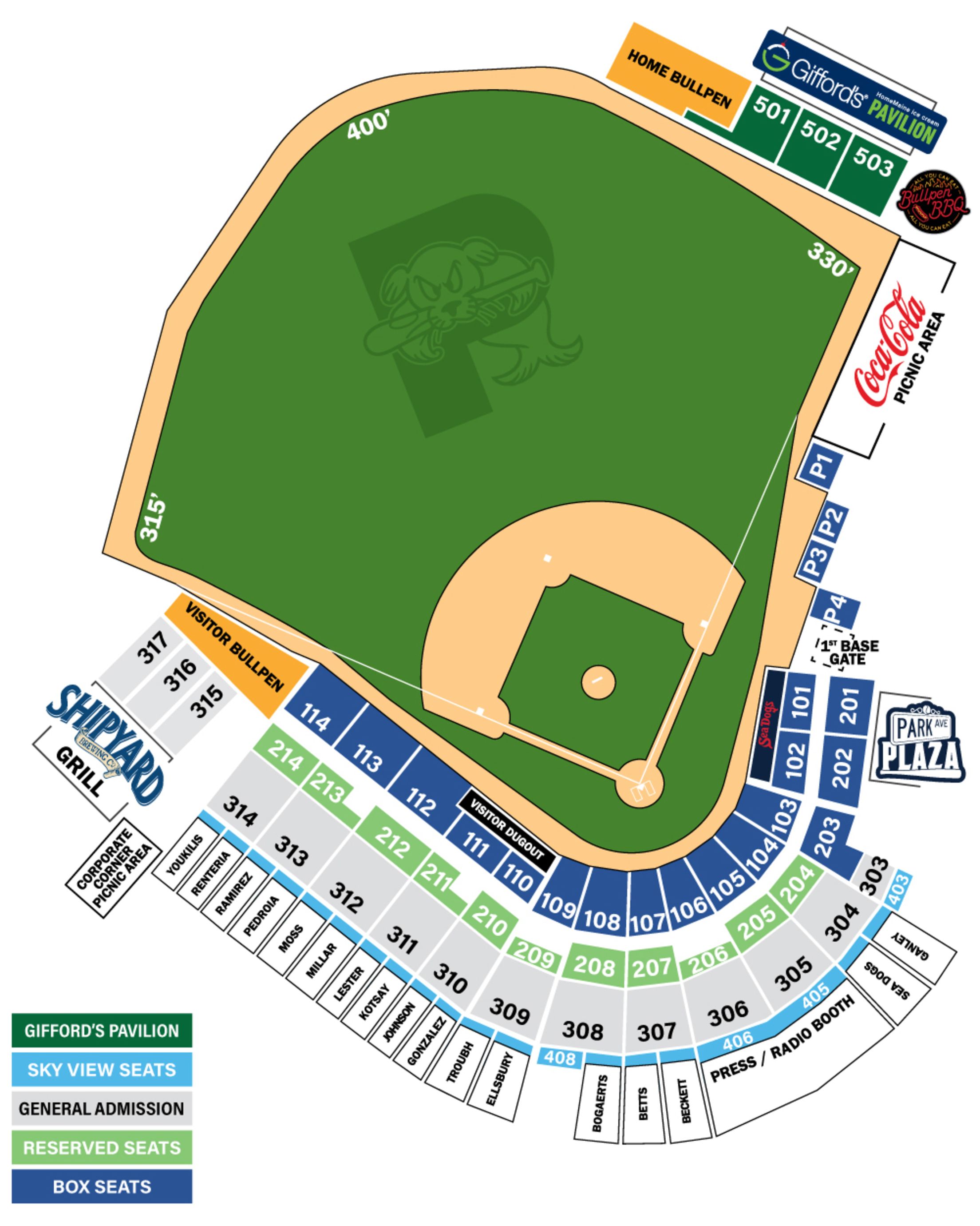 Ticket Information | Sea Dogs