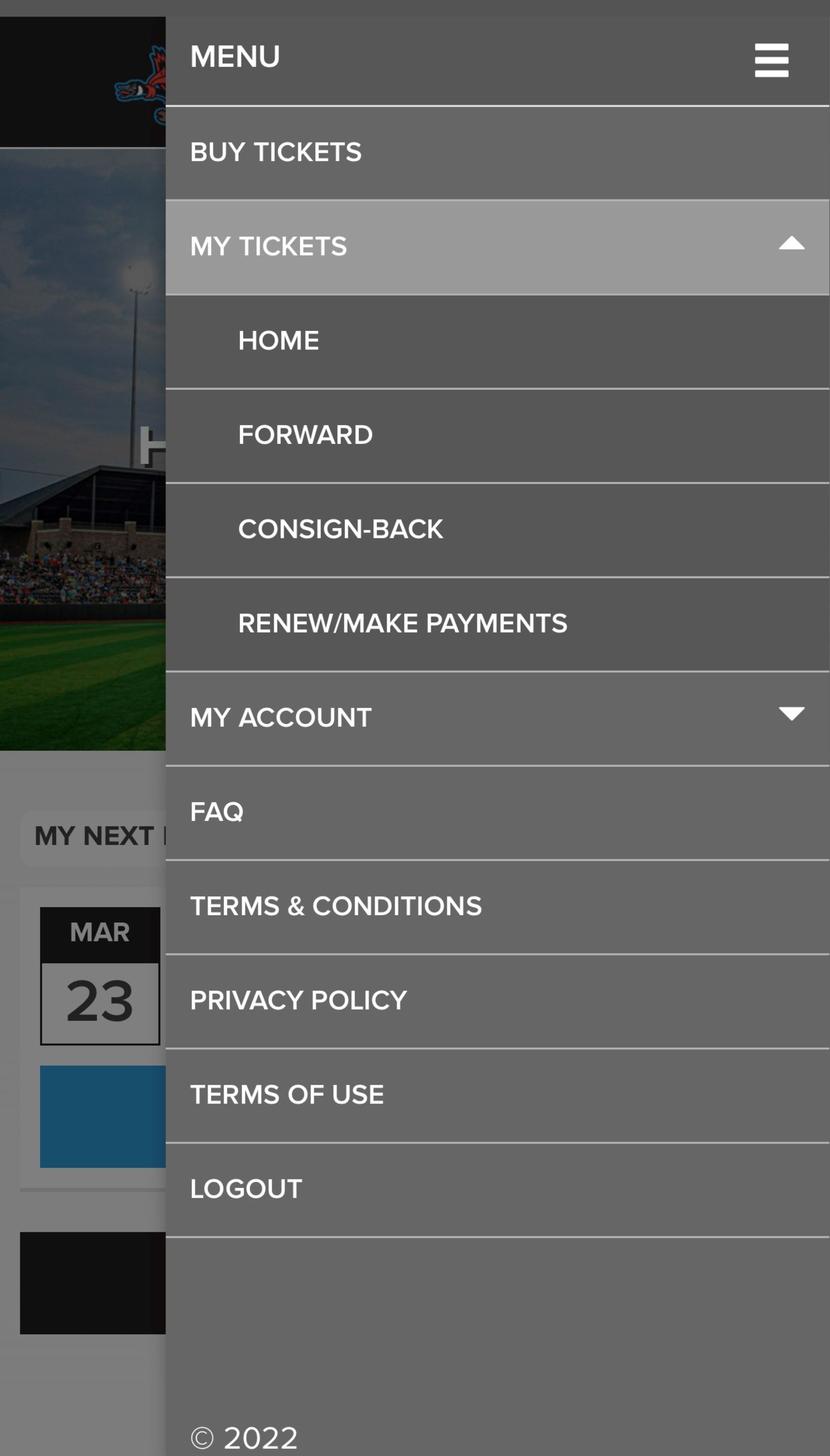 Digital Tickets | Sky Carp