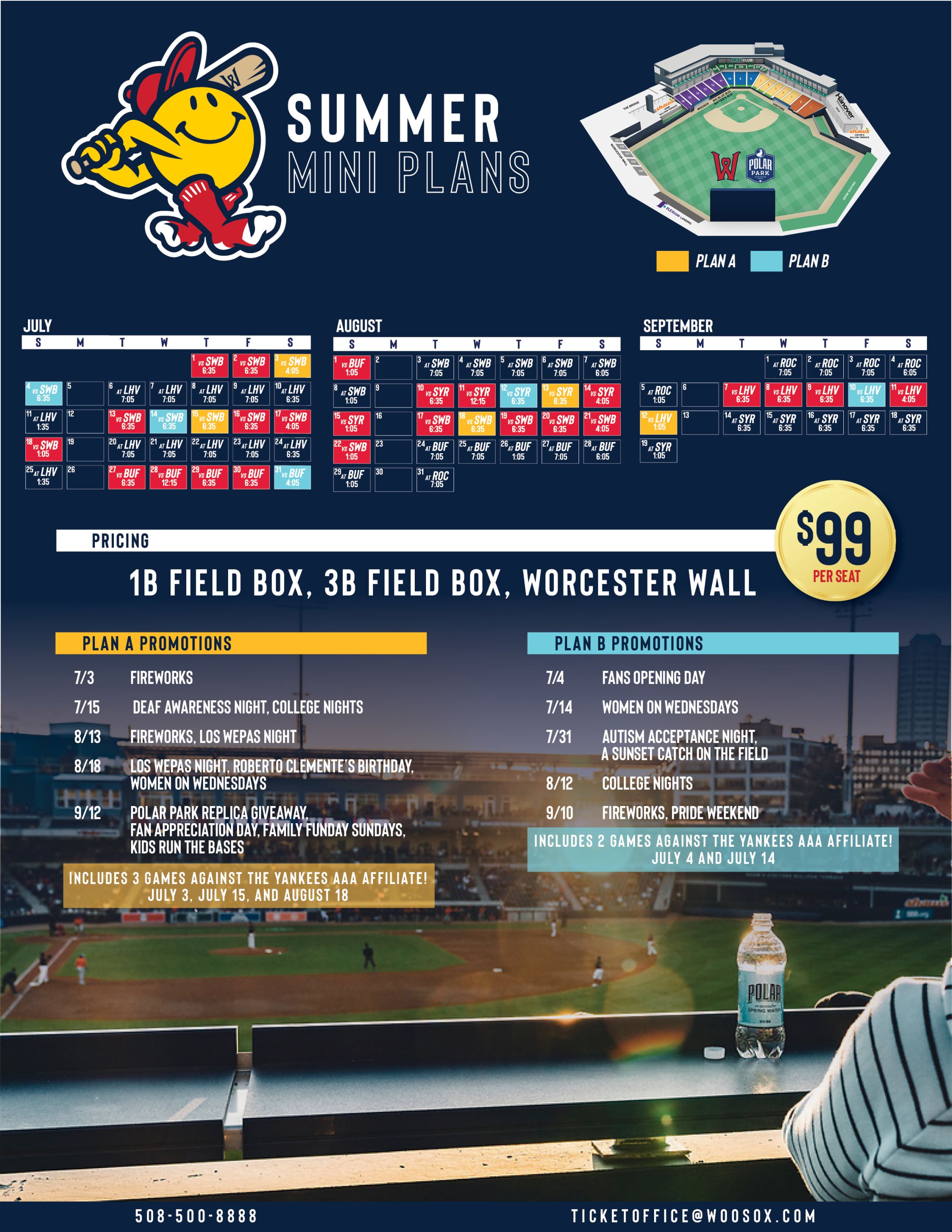 WooSox Mini Plans | Red Sox