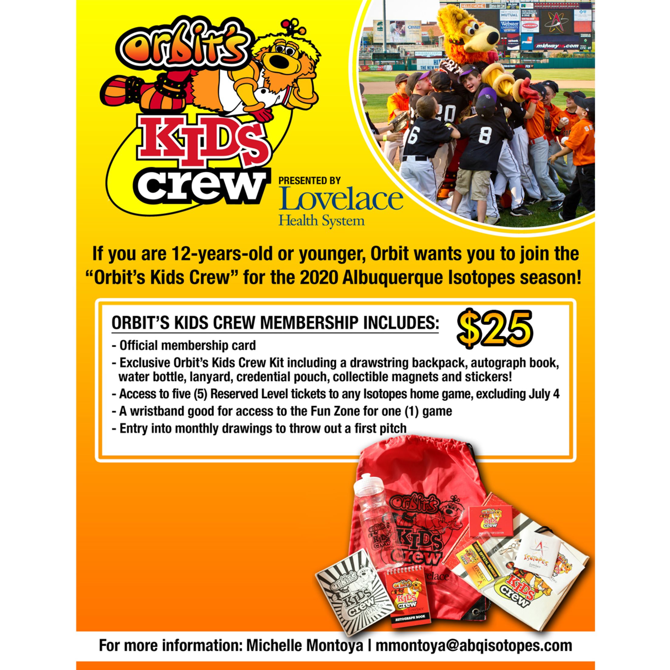 Orbit's Kids Crew | Isotopes