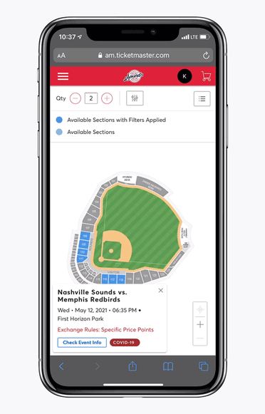 Mobile Ticketing | Sounds