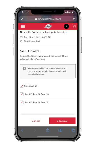 Mobile Ticketing | Sounds