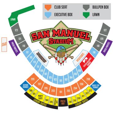 Stadium Map | 66ers
