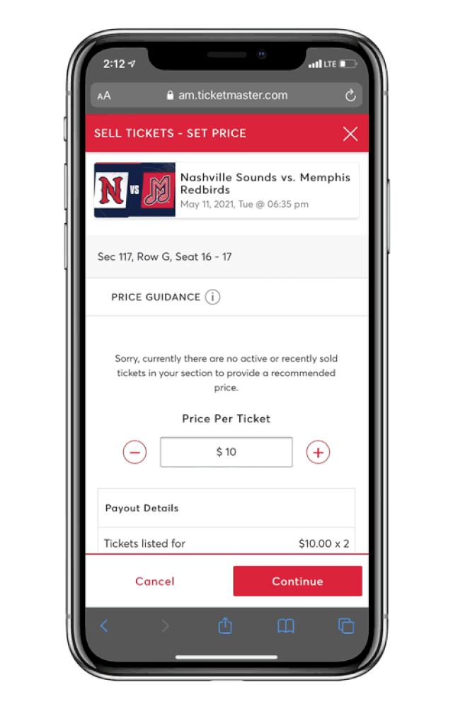Mobile Ticketing | Sounds