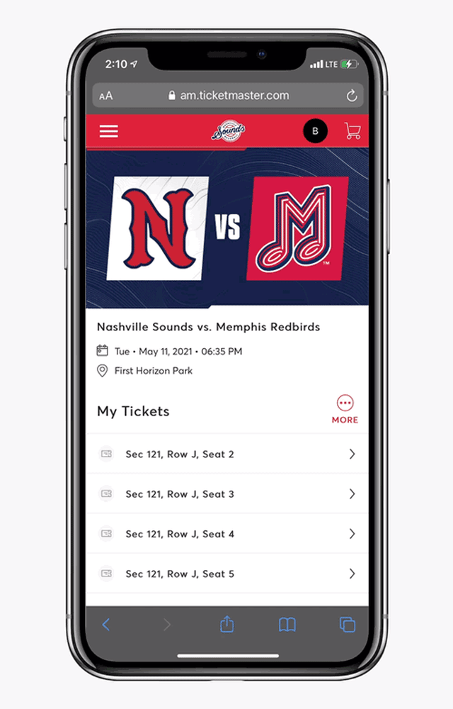 Mobile Ticketing | Sounds