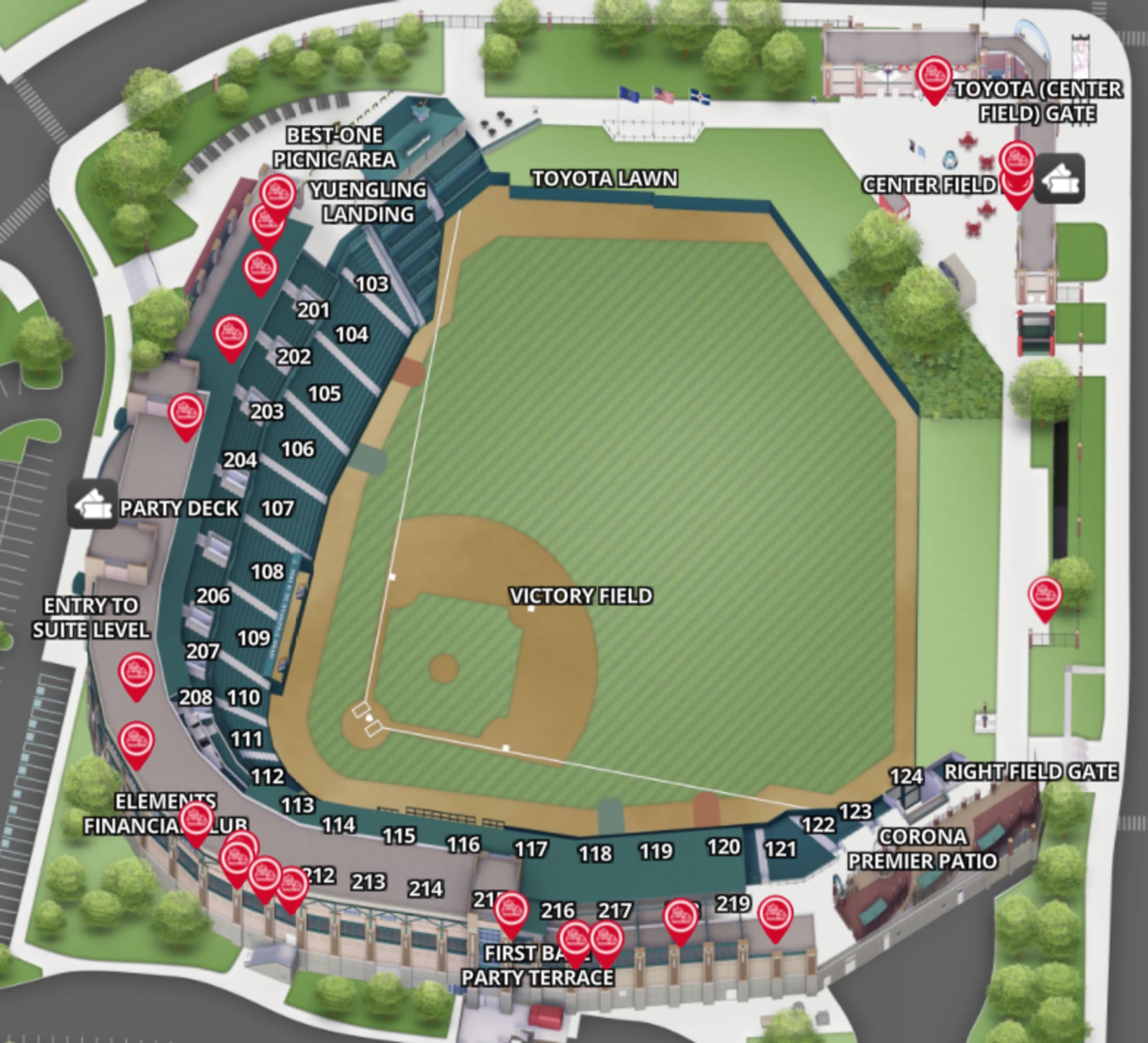 Dr Pepper Ballpark Seating Chart