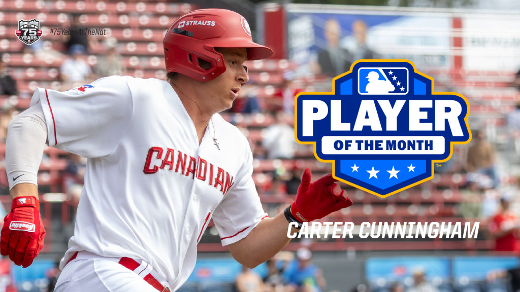 Carter Cunningham Named NWL Player Of The Month