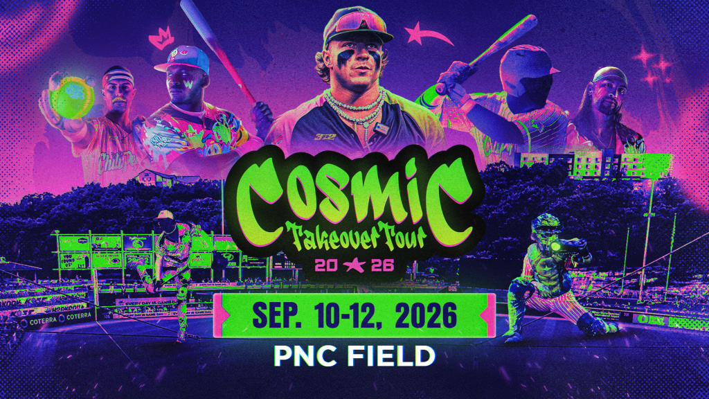Glow Show: Third night of Cosmic Baseball Tour added in September