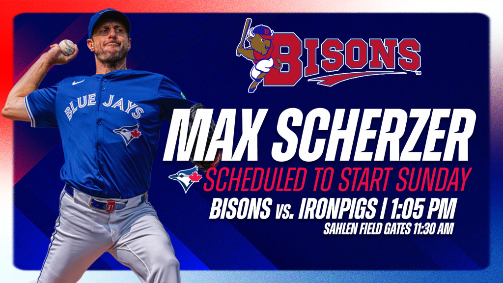 Blue Jays Max Scherzer to start for the Bisons May 31