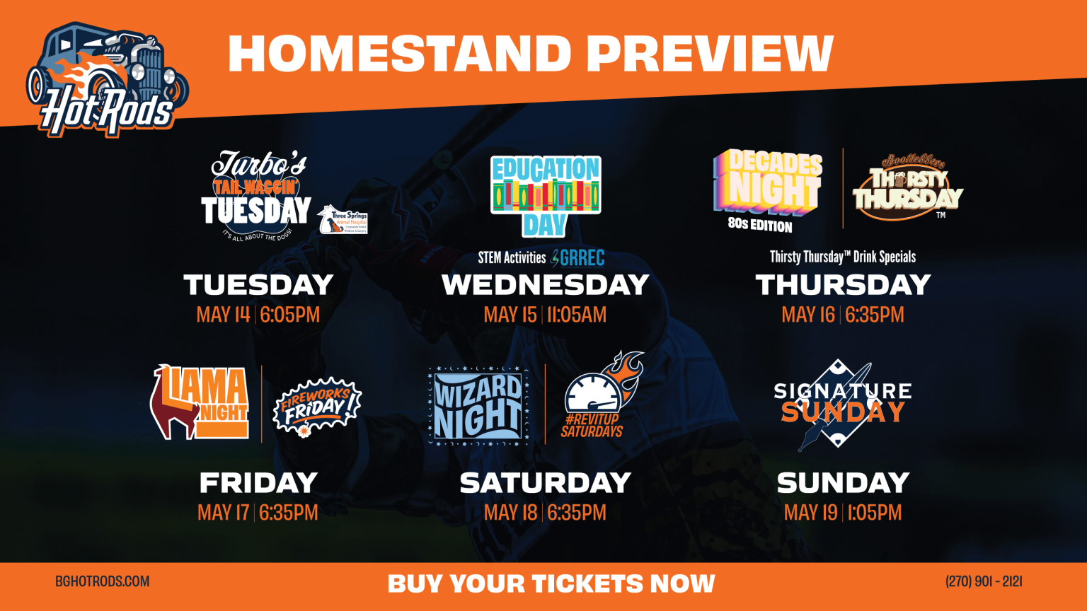 Bowling Green Hot Rods | MiLB.com