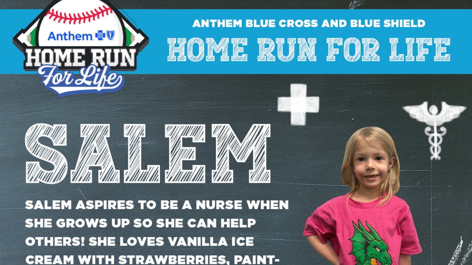 Small But Mighty Six-Year-Old Salem to Complete Home Run For Life at ...