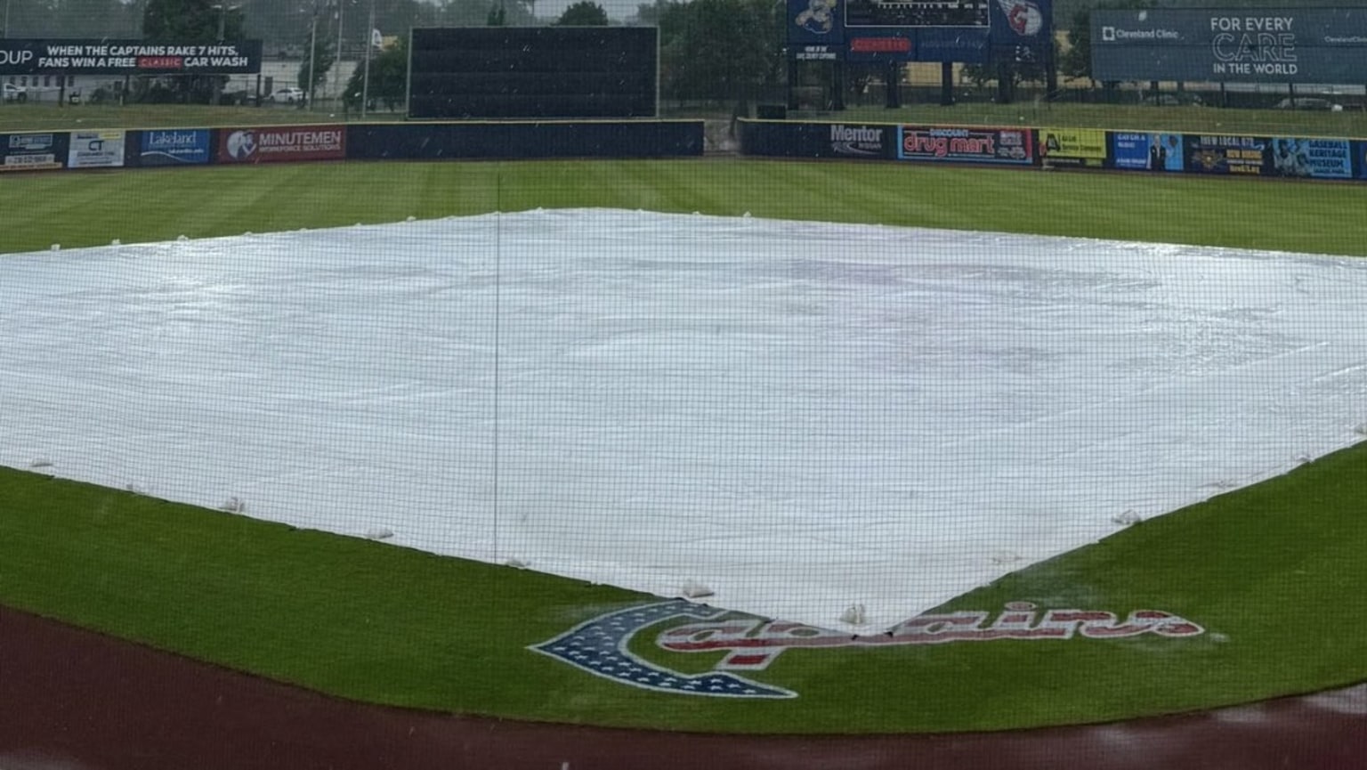 Captains-Whitecaps Series Finale Cancelled Due to Rain