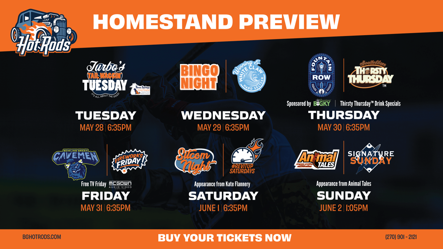 Bowling Green Hot Rods | MiLB.com